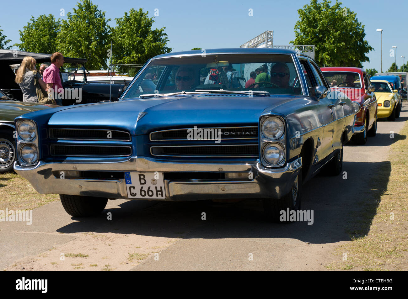 PAAREN IM GLIEN, GERMANY - MAY 26: Car Pontiac Bonneville, "The ...