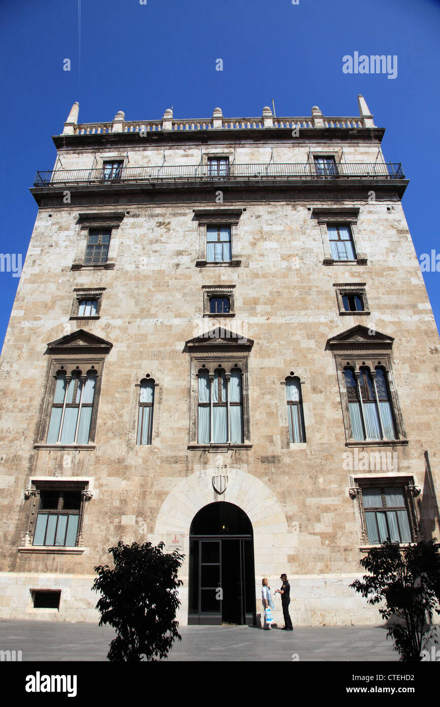 Spain, Valencia, Palau de la Generalitat Stock Photo - Alamy