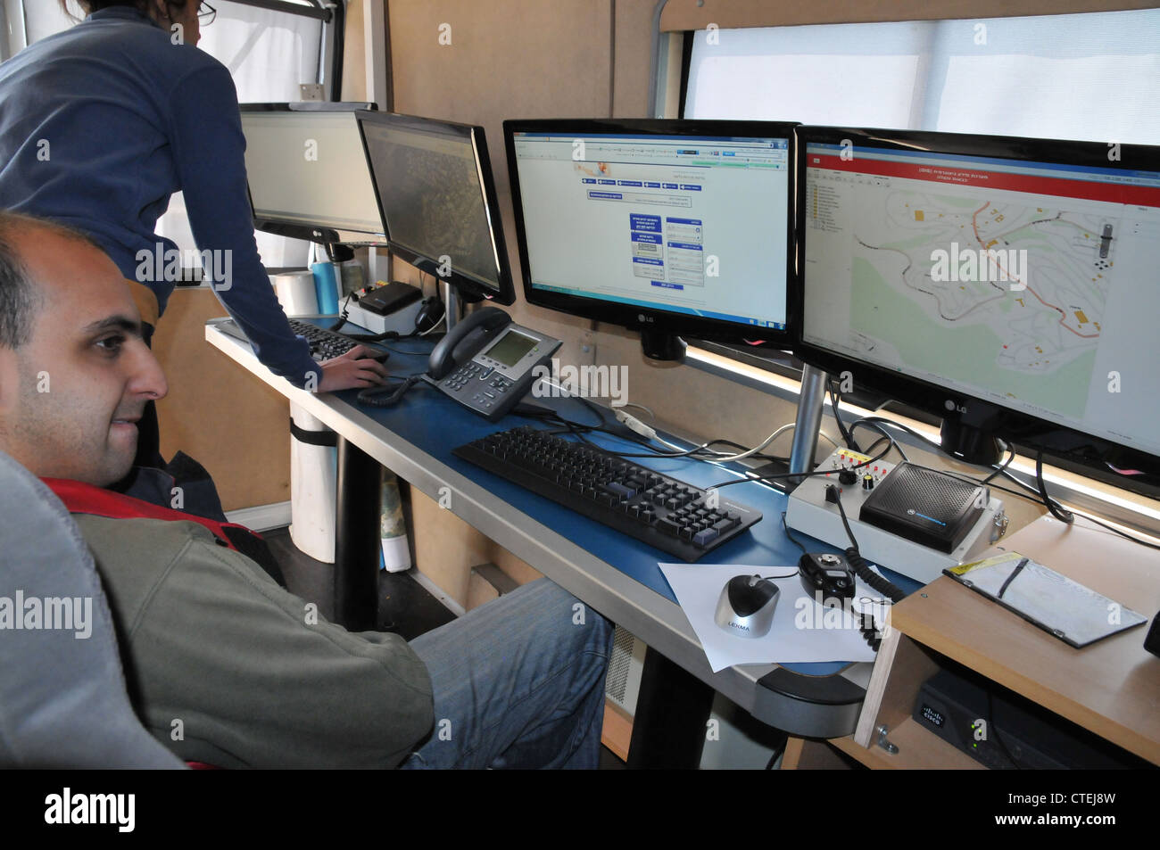 Disaster control drill hi-res stock photography and images - Alamy