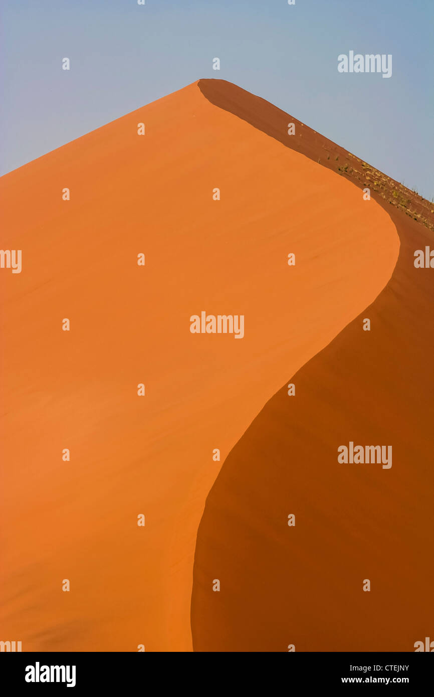 Red sand dune in the Namib desert, Namibia Stock Photo - Alamy