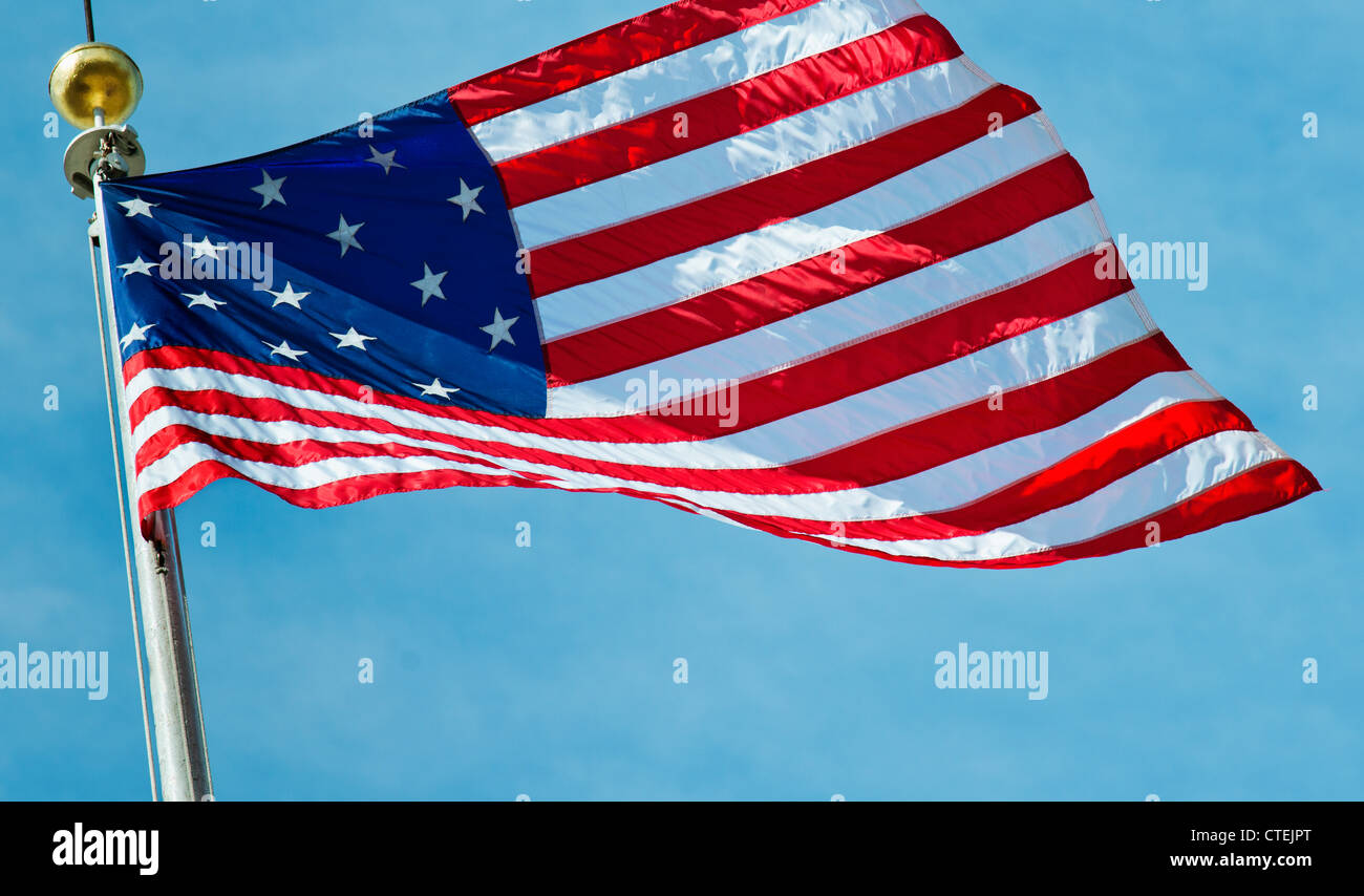15 star american flag hi-res stock photography and images - Alamy