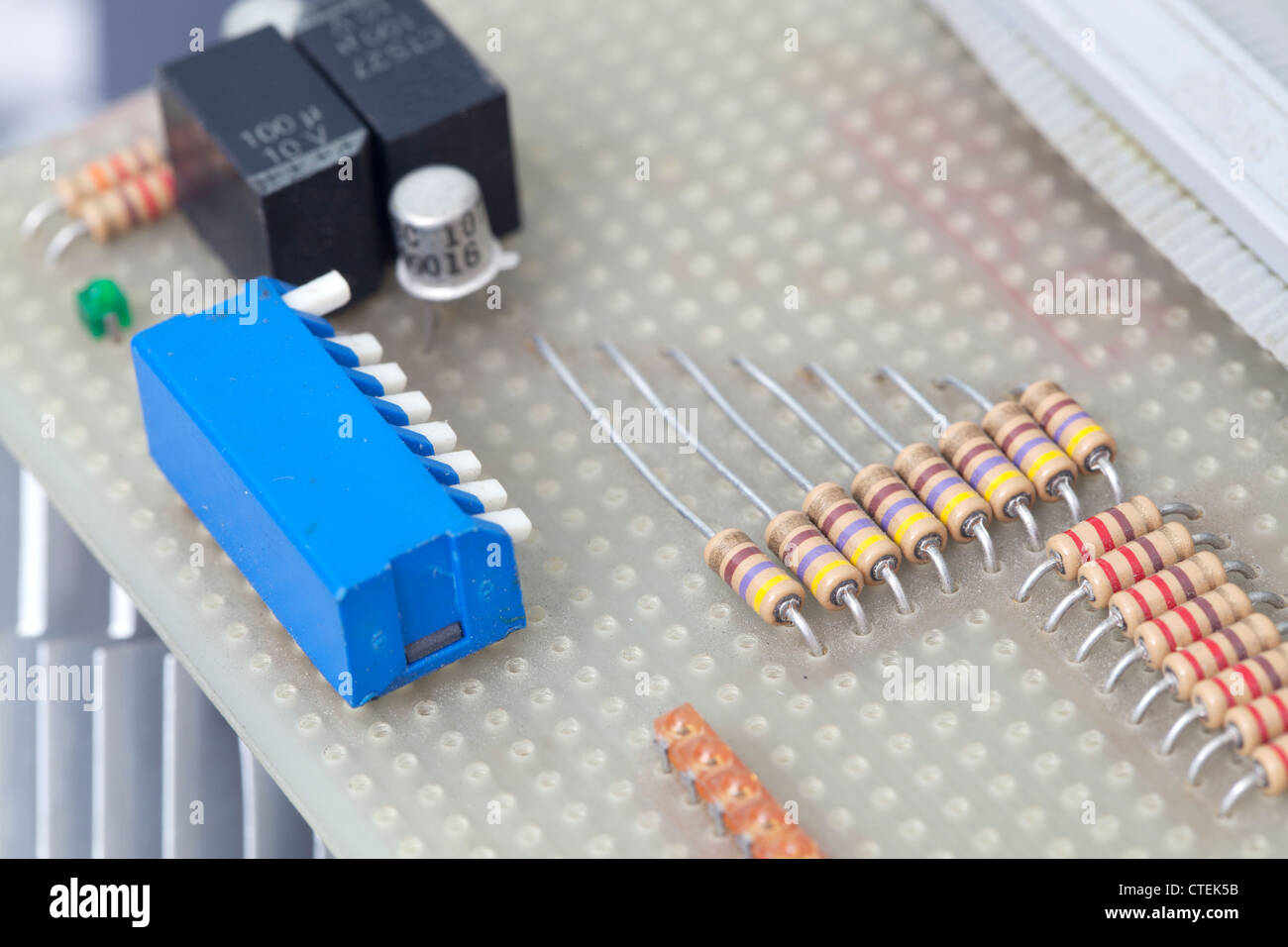 Old electronic components hi-res stock photography and images - Alamy