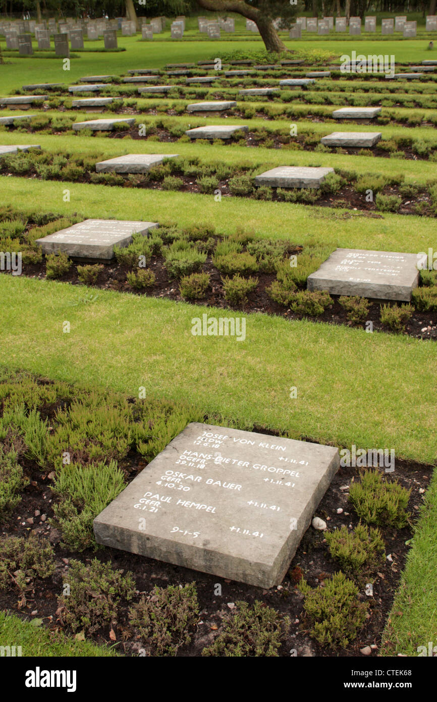 German Cemetery Cannock Staffordshire UK Stock Photo - Alamy