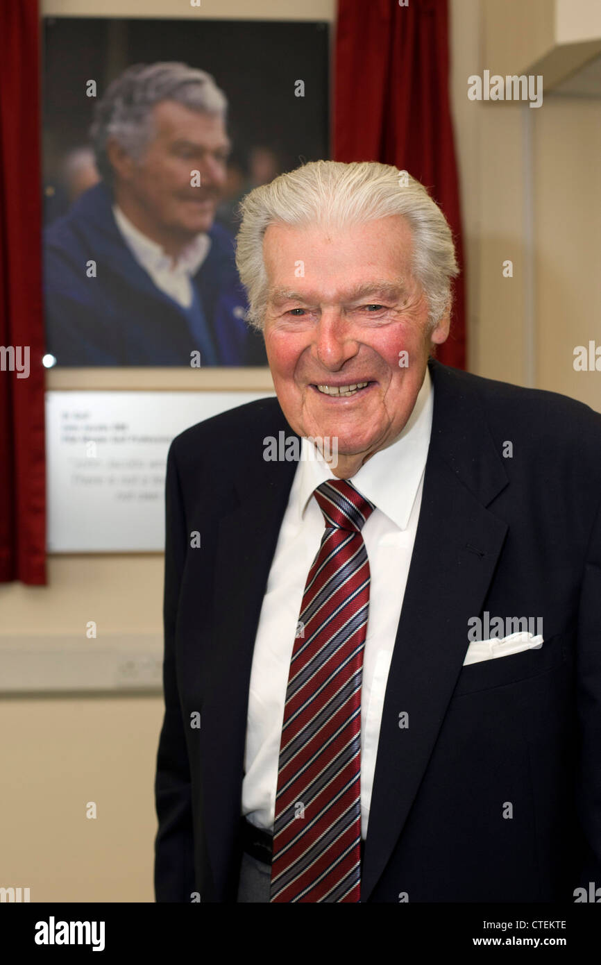 John Jacobs OBE pictured at the PGA training school after being ...