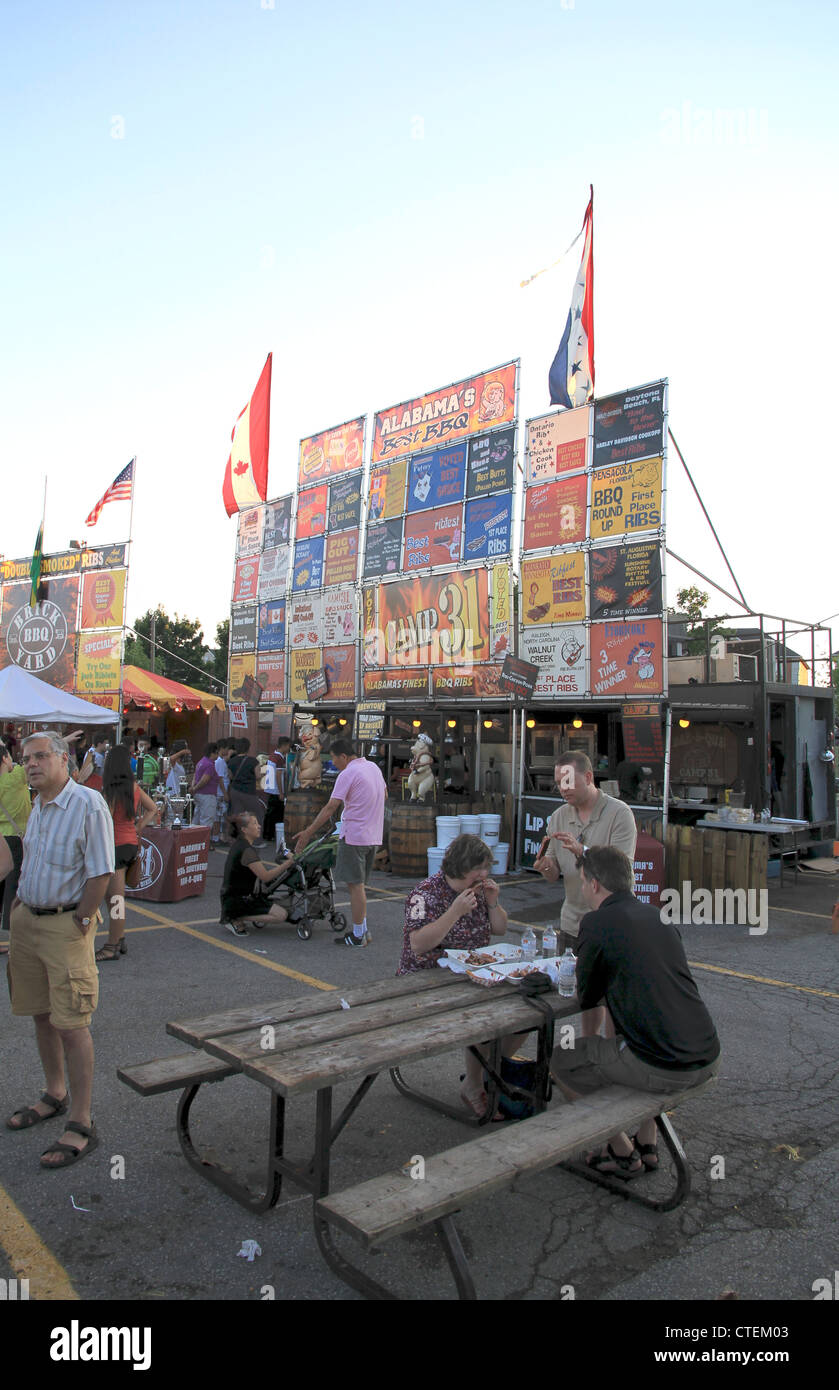Toronto ribfest hi-res stock photography and images - Alamy