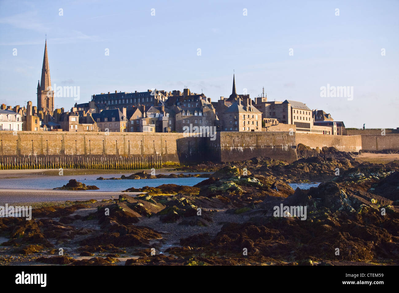 city of Saint Malo France Stock Photo - Alamy
