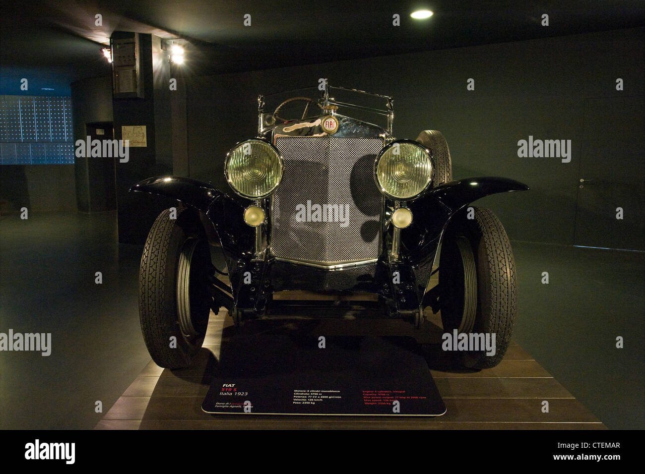 Italy, Piedmont, Turin, Museo dell'automobile, automobile museum, Fiat ...