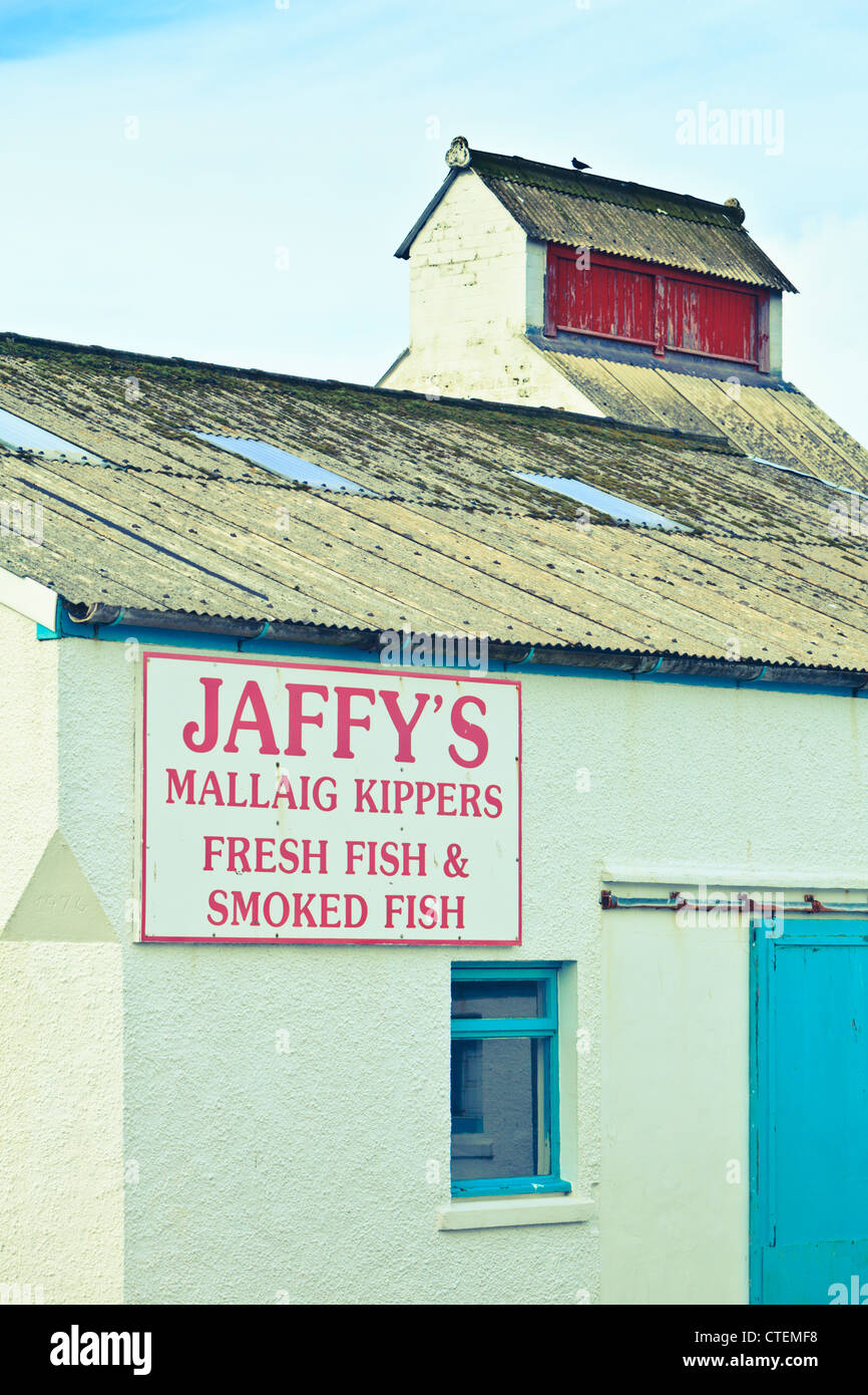 Jaffy's Mallaig Kippers, Fresh Fish and Smoked Fish Stock Photo - Alamy
