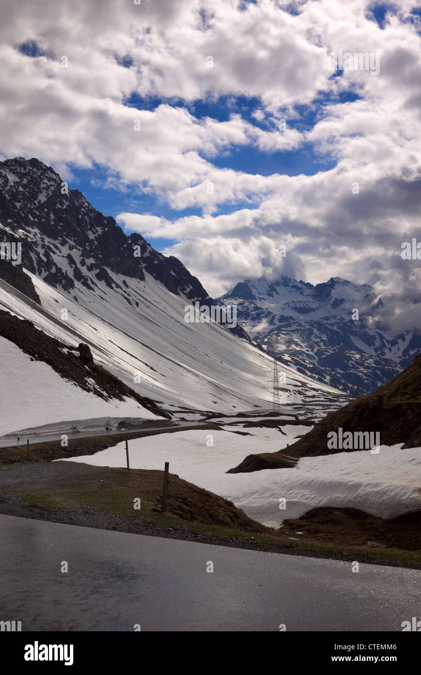 Top of Albula Pass, Switzerland Stock Photo - Alamy