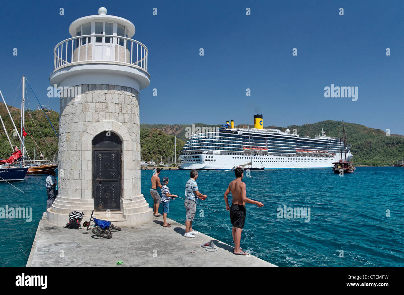 Marmaris cruise dock hi-res stock photography and images - Alamy