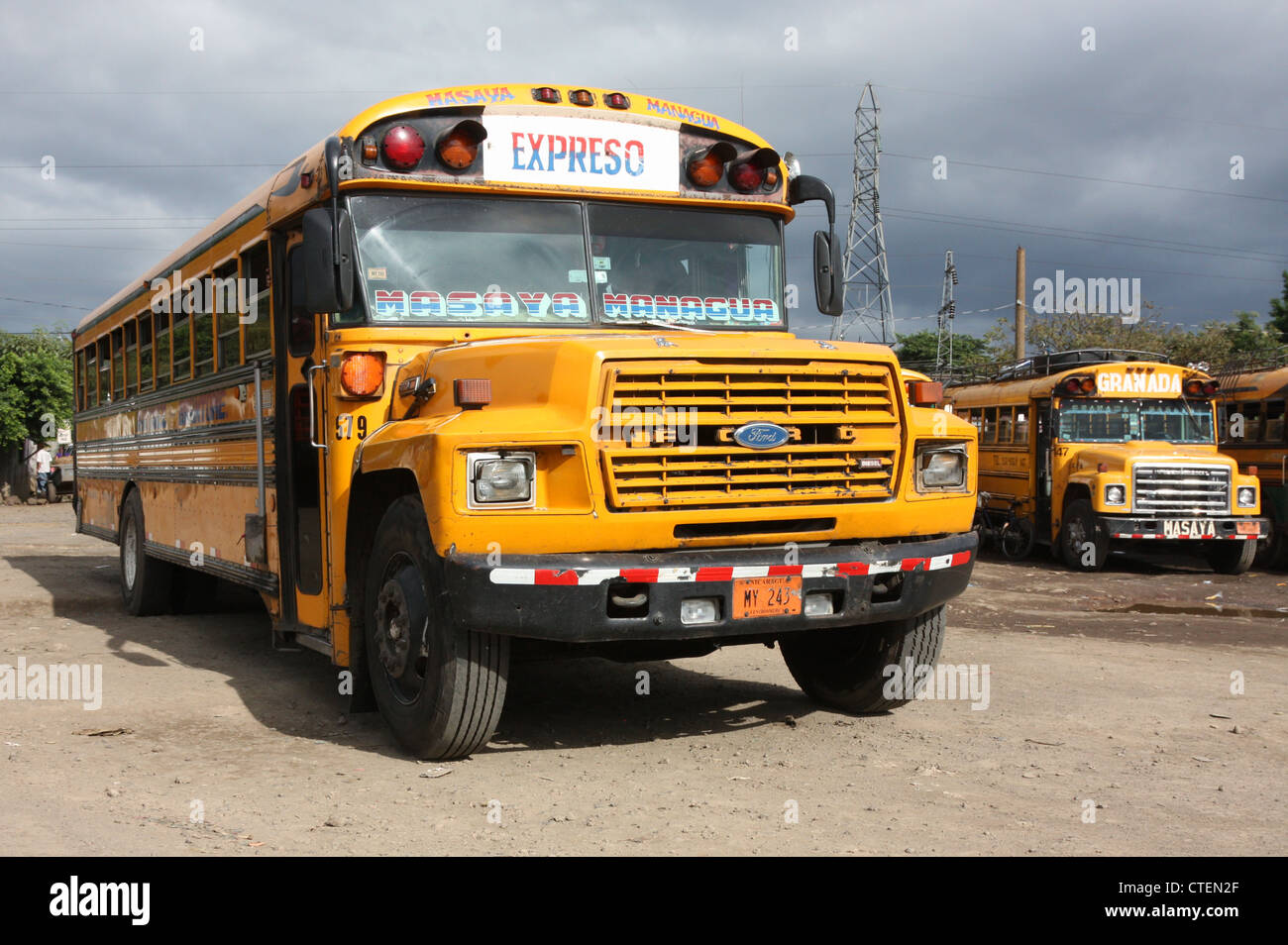 Nicaraguan passenger bus hi-res stock photography and images - Alamy