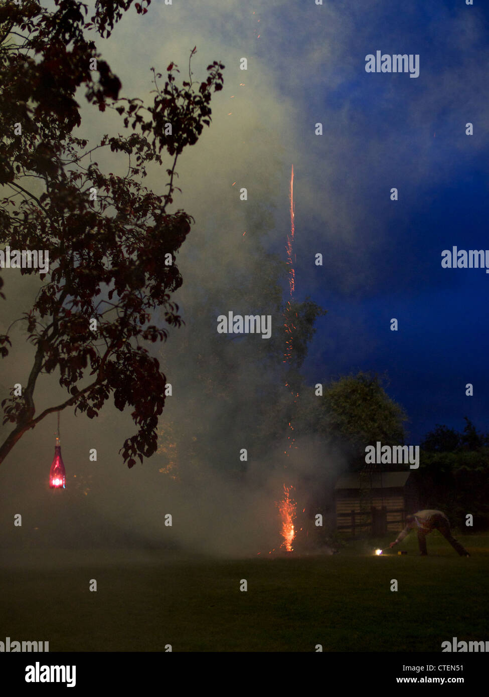 Rocket smoke hi-res stock photography and images - Alamy