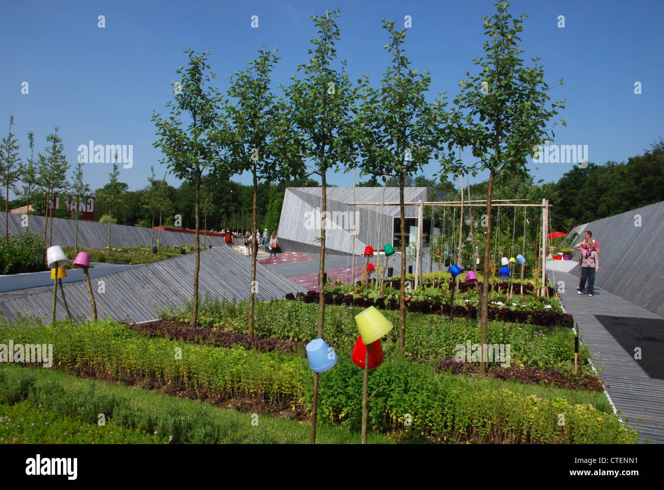 Nordrhein Westfalen pavilion at Floriade 2012, world horticultural expo ...