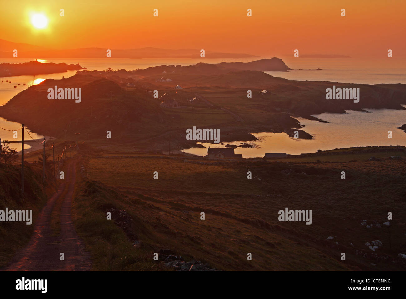 Sunrise Over Crookhaven In West Cork; County Cork, Ireland Stock Photo ...
