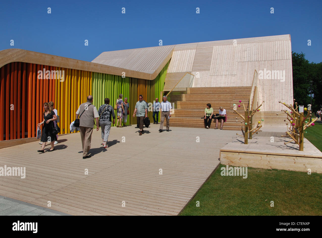 Spanish pavilion at Floriade 2012, world horticultural expo Venlo ...