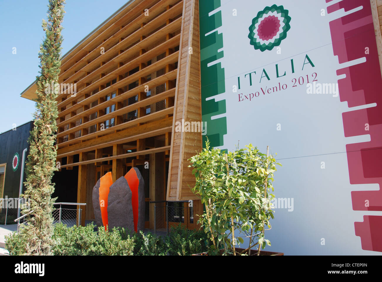 Italian pavilion at Floriade 2012, world horticultural expo Venlo ...