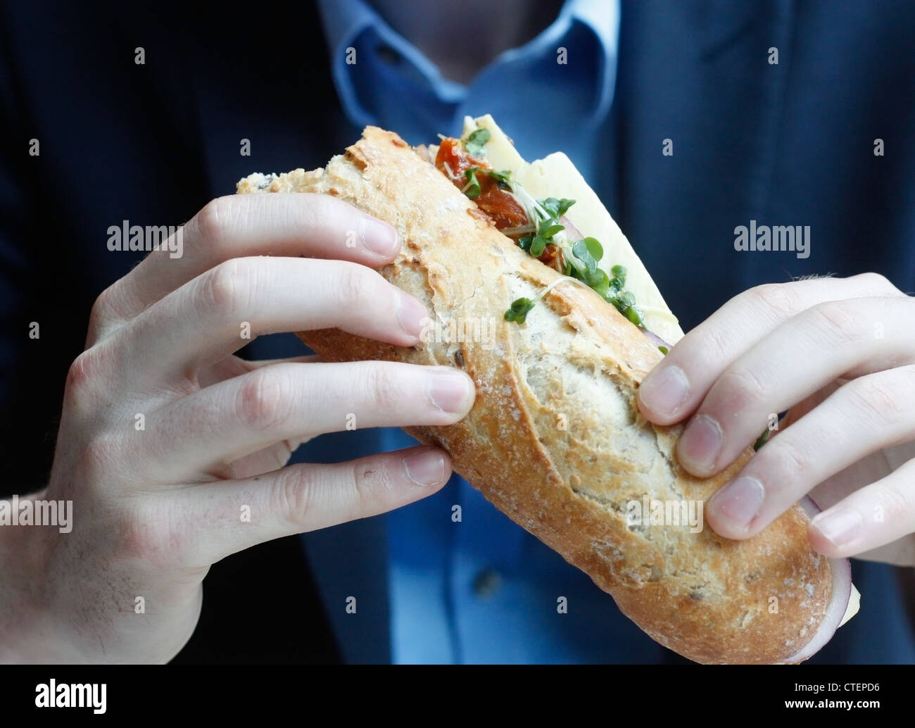 Eating pause hi-res stock photography and images - Alamy