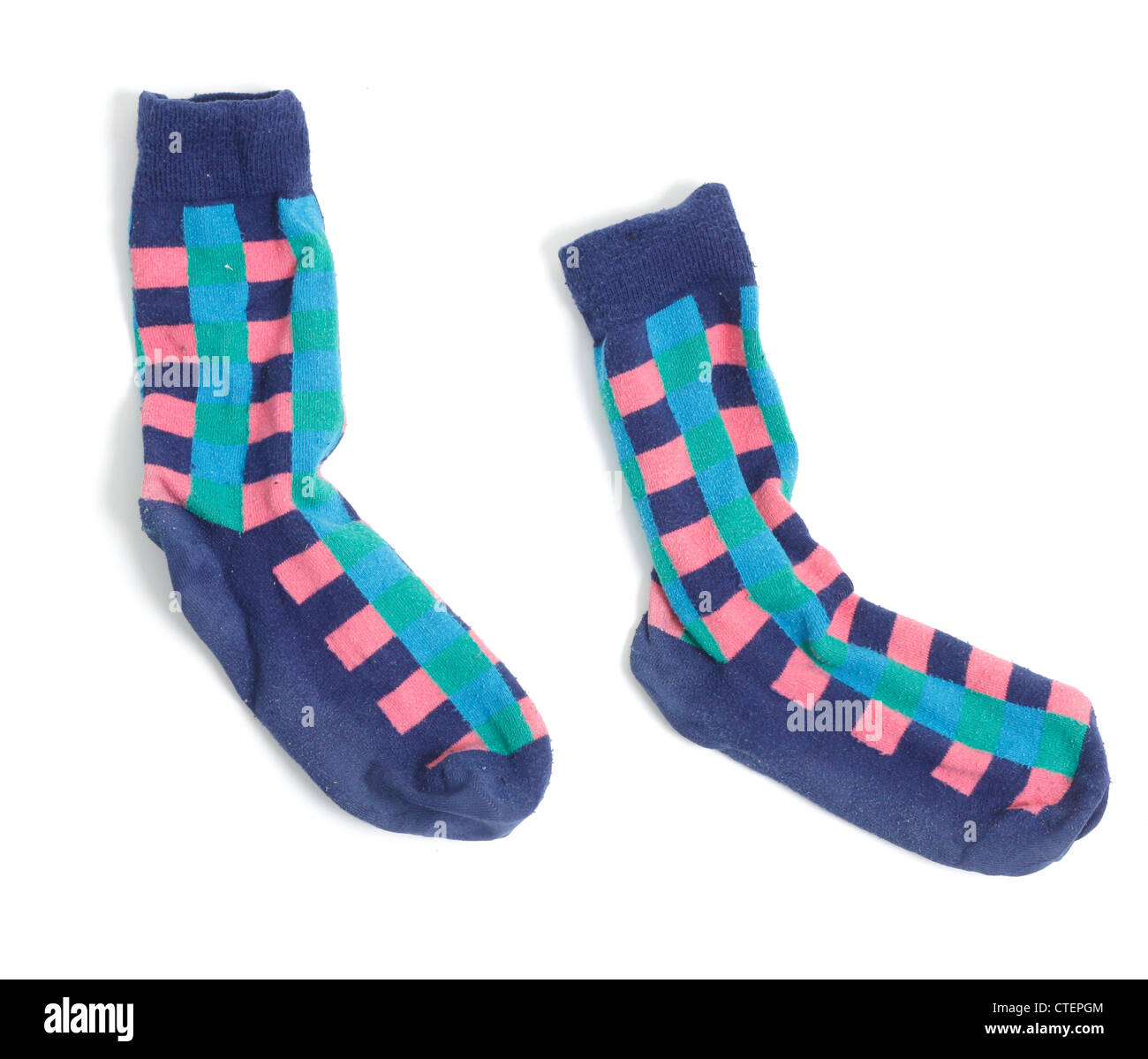 Checkered sock hi-res stock photography and images - Alamy