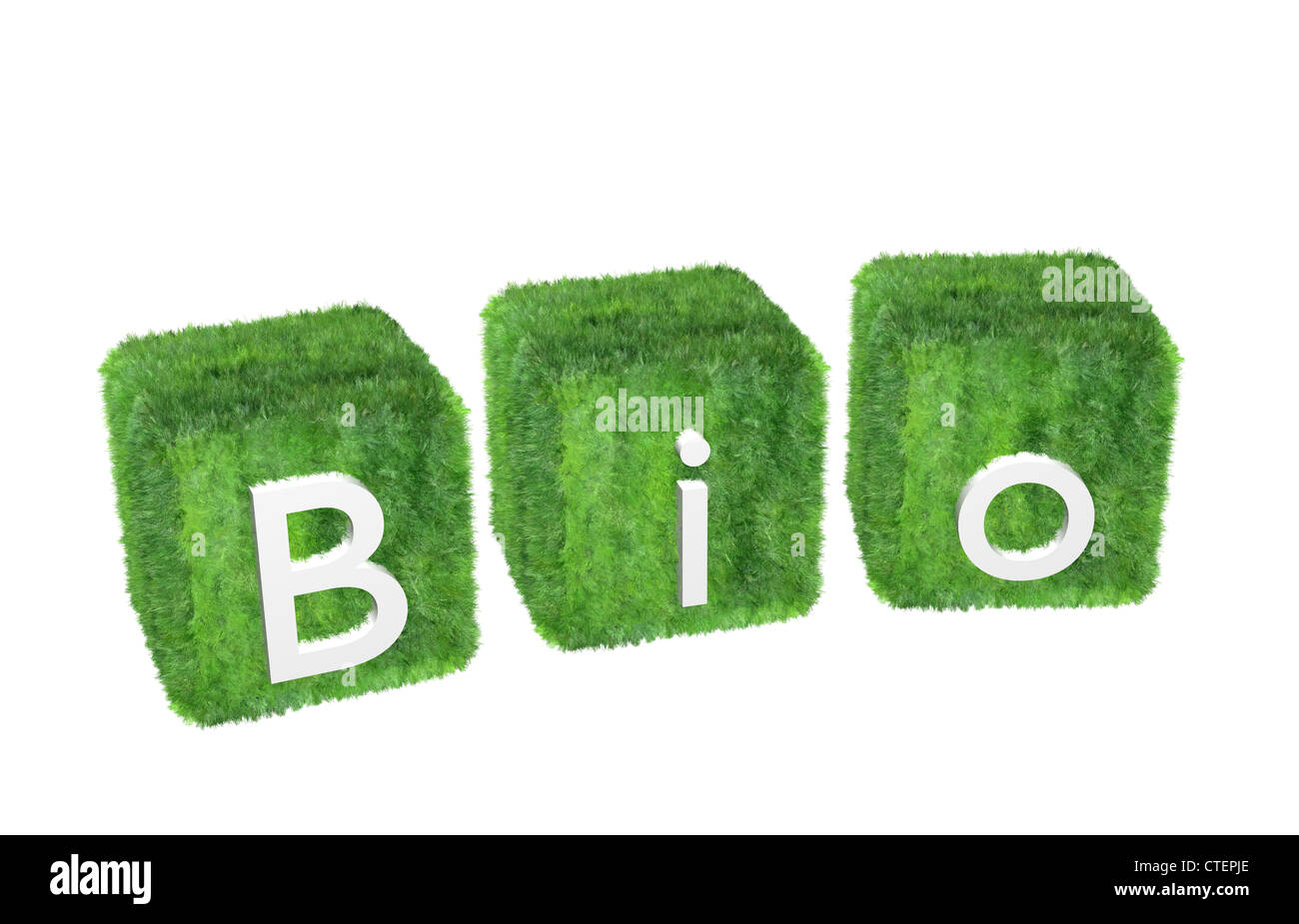 Bio-logo isolated on white background Stock Photo - Alamy
