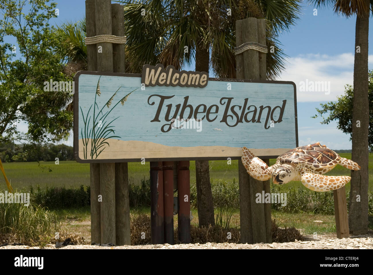 Savannah welcome sign hi-res stock photography and images - Alamy