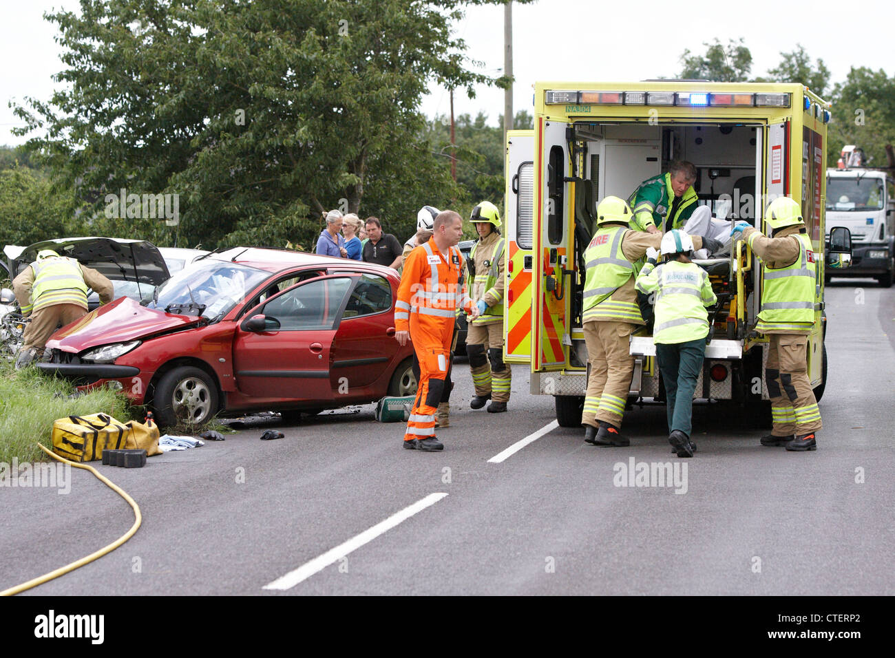 Accident involving ambulance hi-res stock photography and images - Alamy