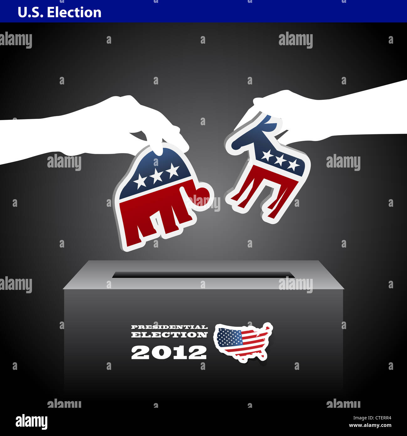 Democratic party metaphor hi-res stock photography and images - Alamy