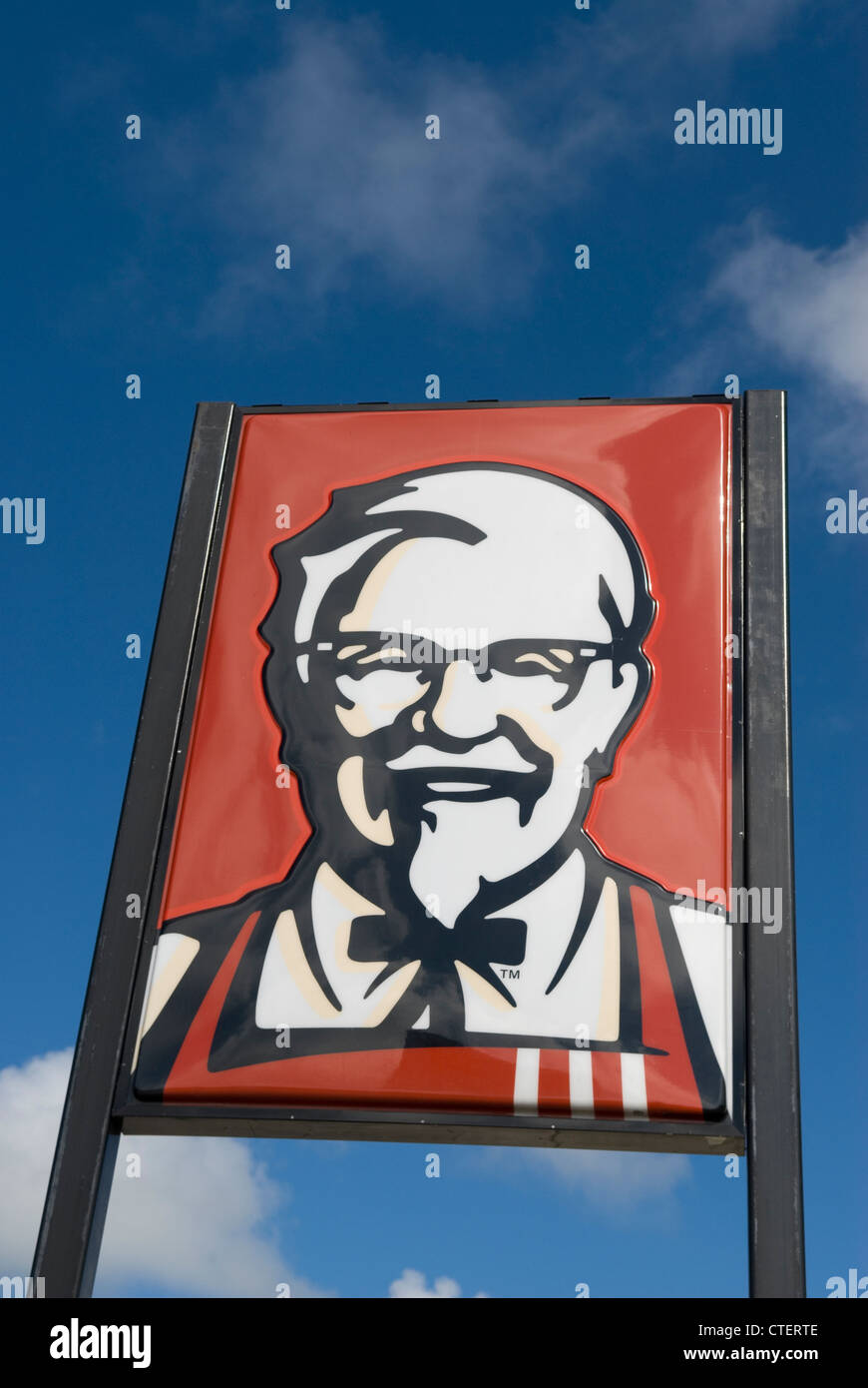 Kentucky Fried Chicken Restaurant sign USA Stock Photo - Alamy