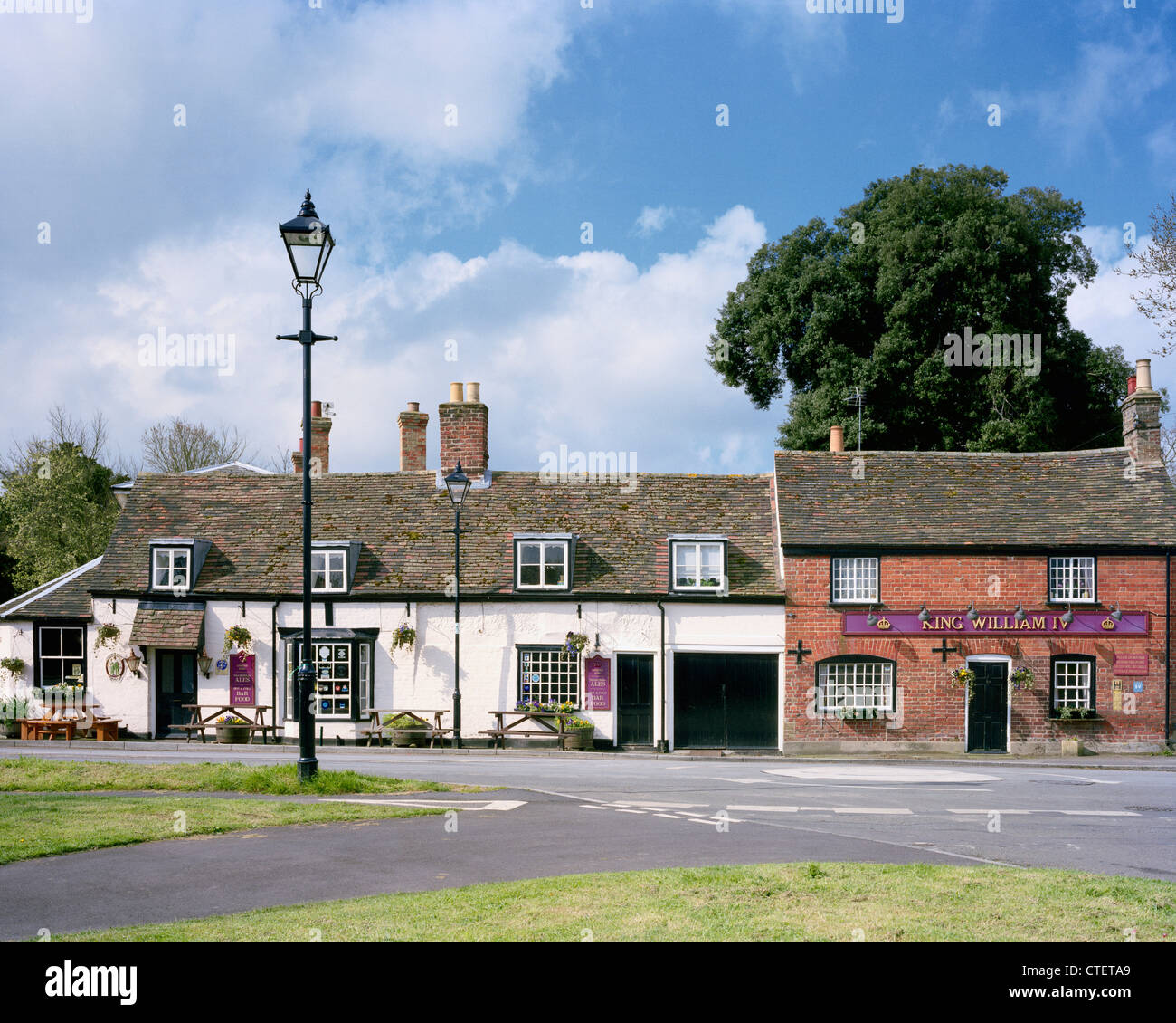 King William IV public house Fenstantion village Cambridgeshire England ...