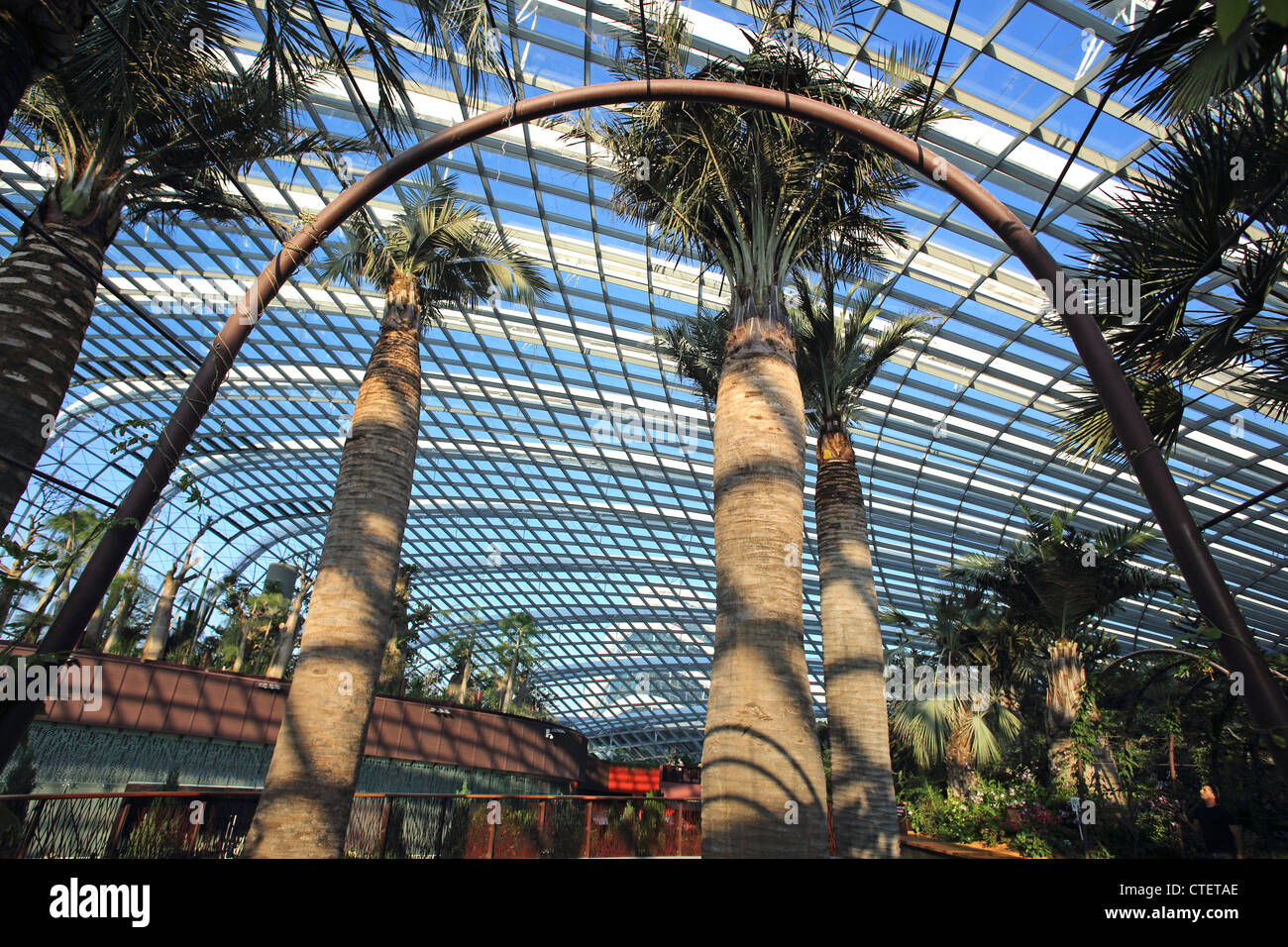 Interior flower dome conservatory gardens hi-res stock photography and ...
