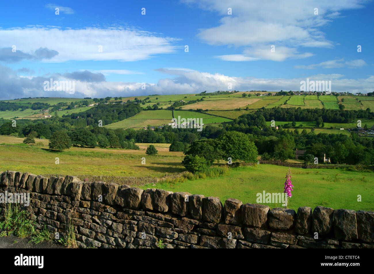 UK,South Yorkshire,Sheffield,Rivelin Valley,View From A57 Stock Photo ...