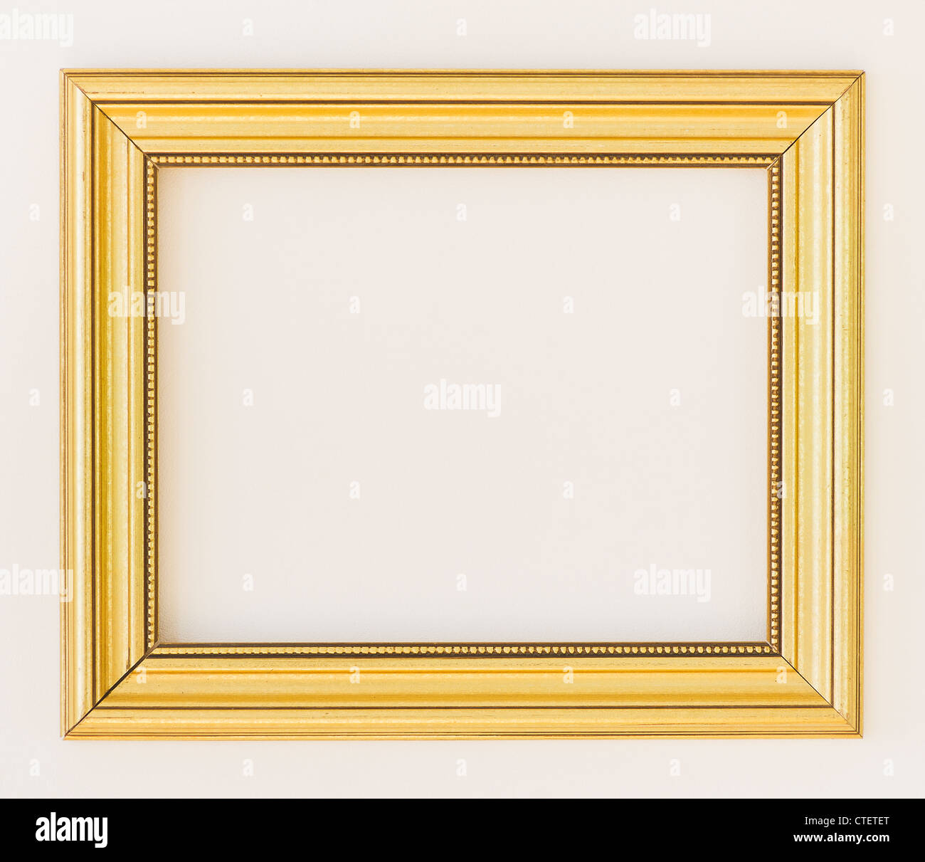 Close up of empty picture frame, studio shot Stock Photo - Alamy