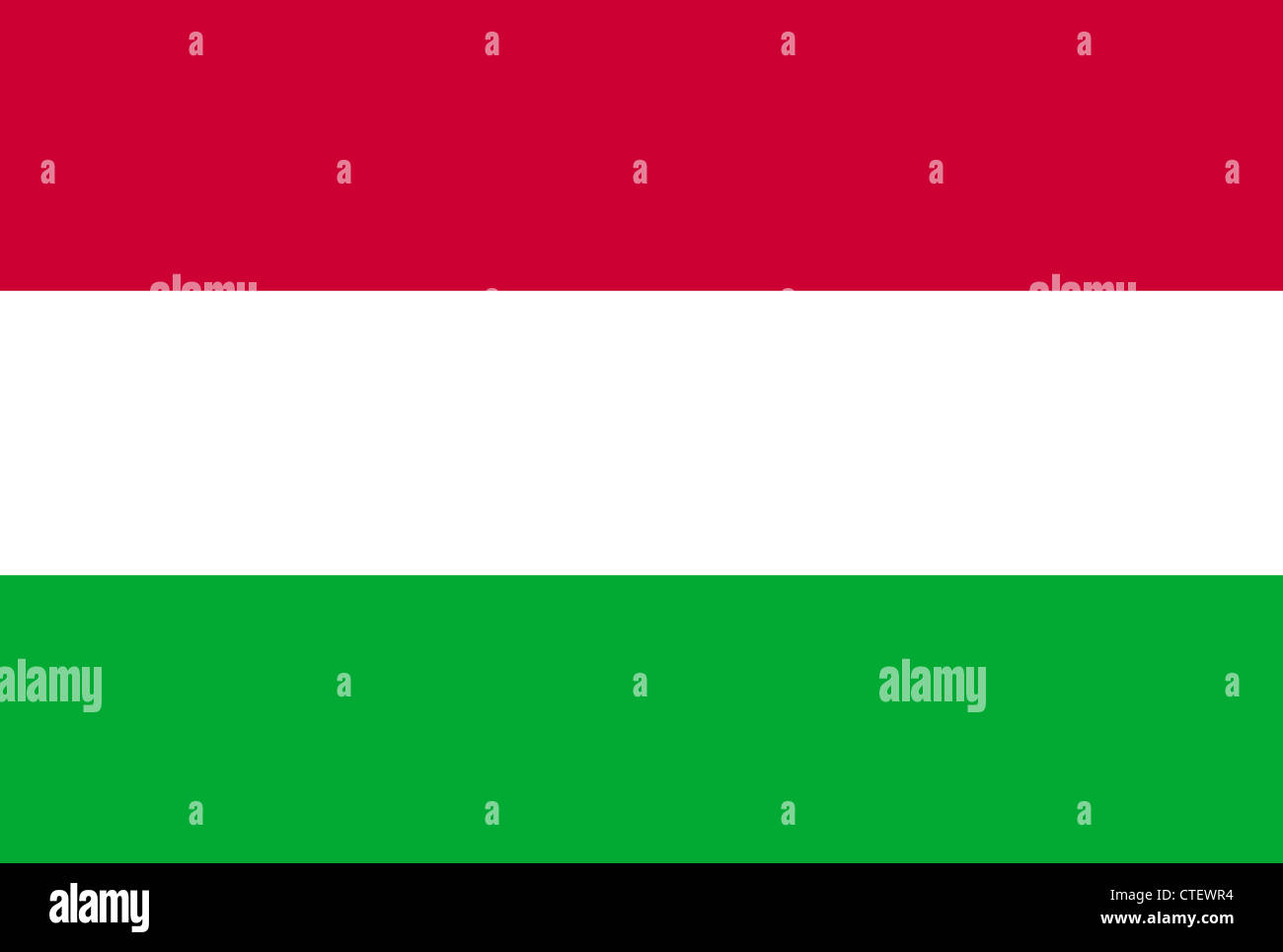An image of the national flag of Hungary Stock Photo - Alamy