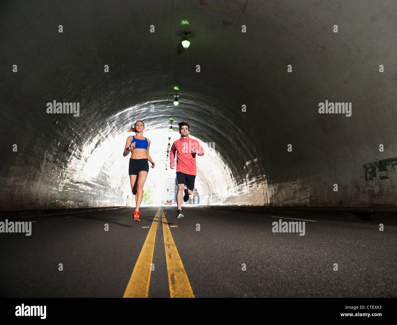 Two Way Tunnel High Resolution Stock Photography and Images - Alamy
