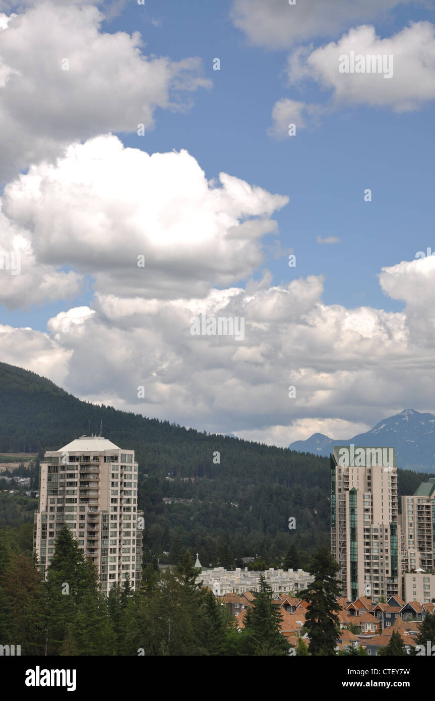 Beautiful city view in Canada Stock Photo - Alamy