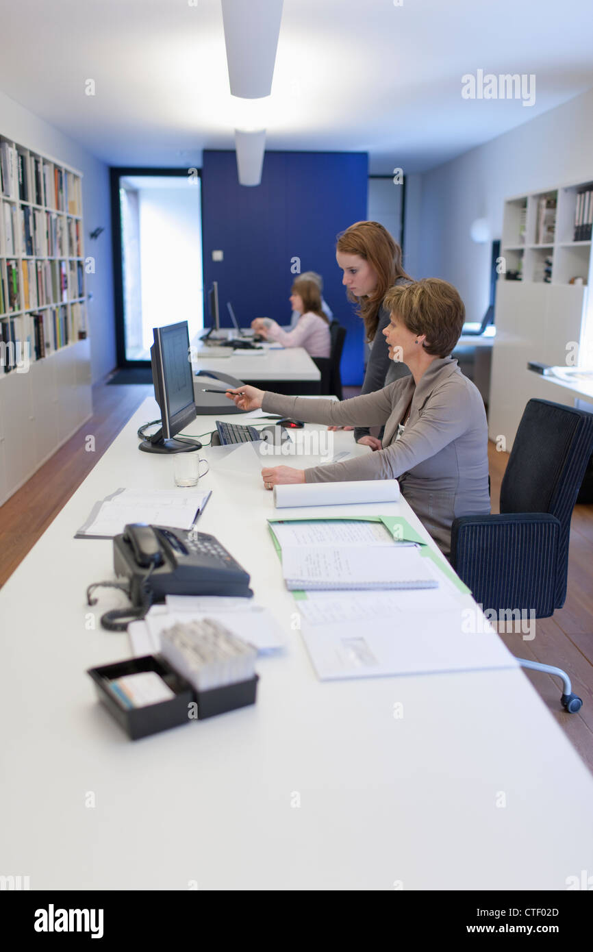 Netherlands, Asten, Employees of design agency at work Stock Photo - Alamy
