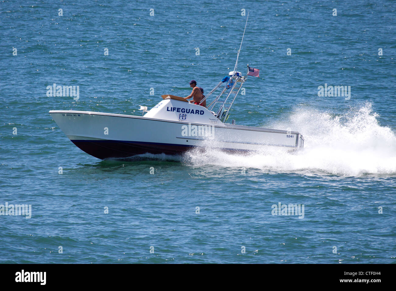 Lifeguard usa boat hi-res stock photography and images - Alamy