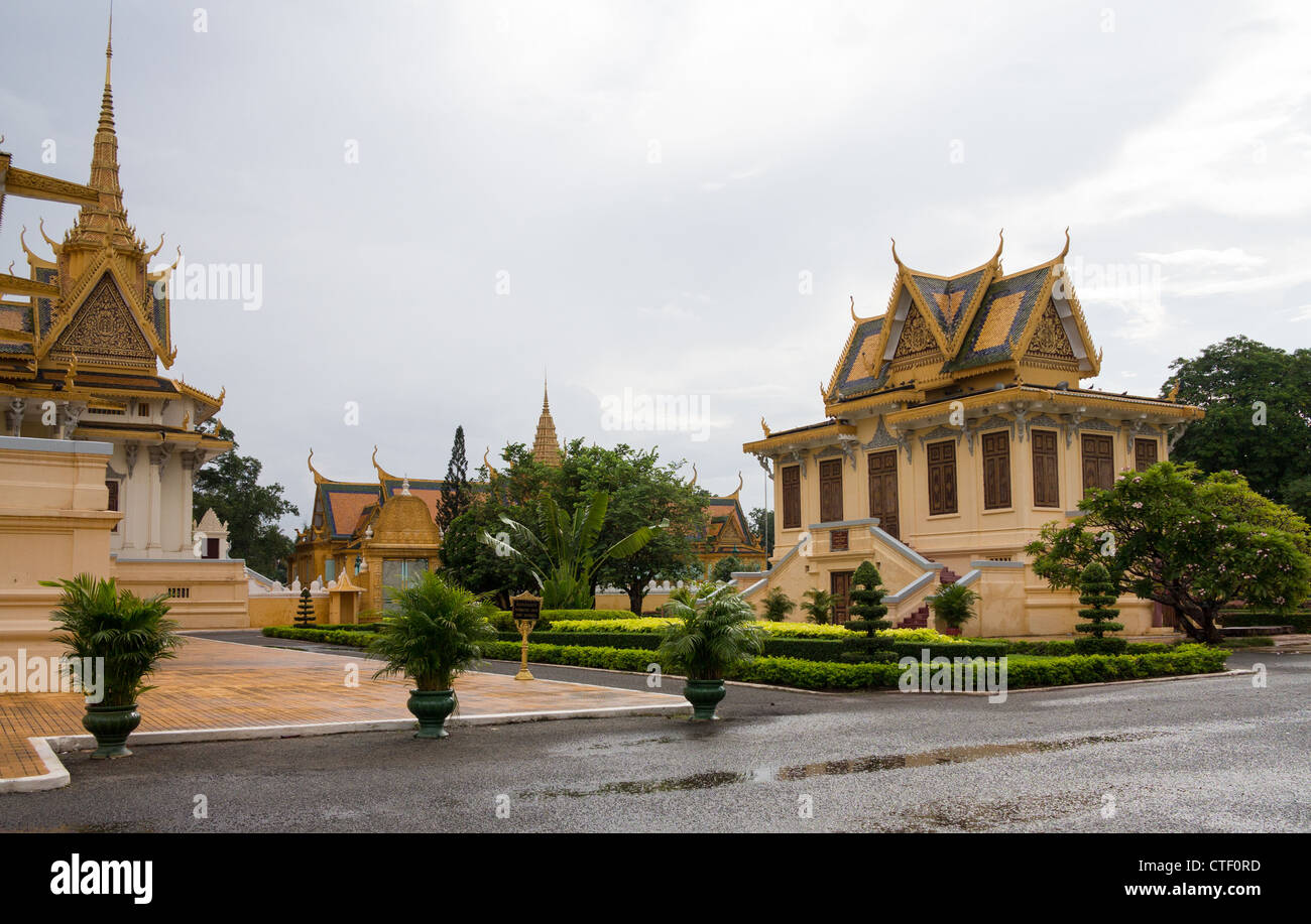 Hor Samran Phirun in Royal Palace in Phnom Penh Cambodia Stock Photo ...