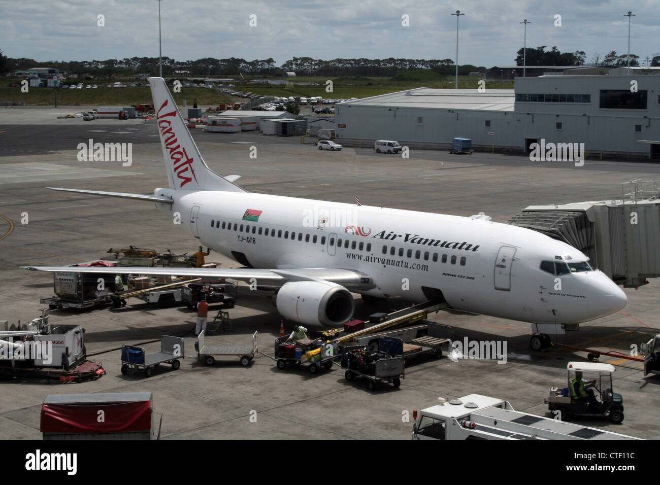 Air Vanuatu Boeing 737 Stock Photo - Alamy