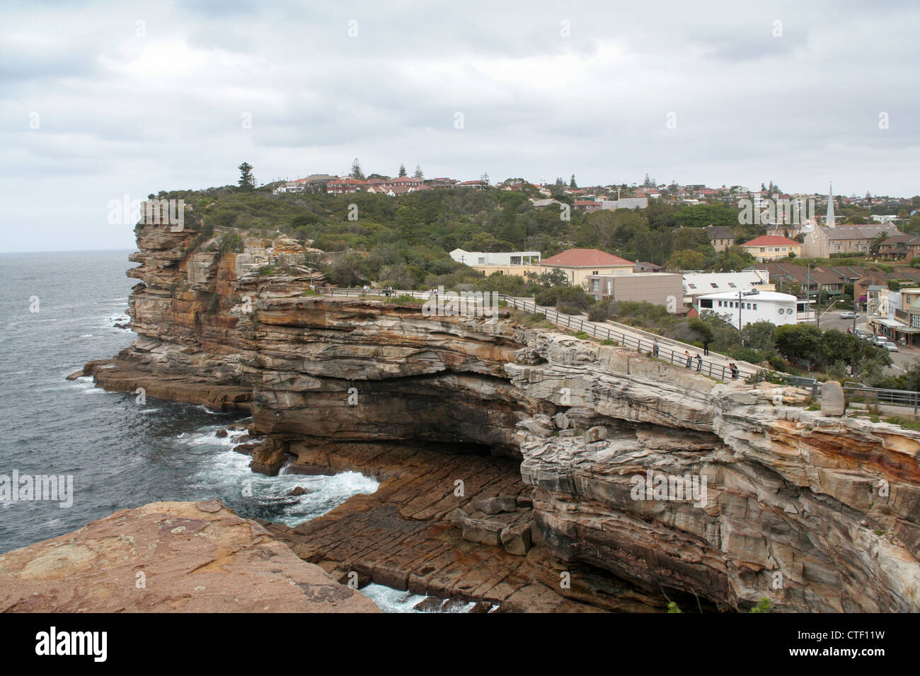 Cliff in Sydney, Australia Stock Photo - Alamy