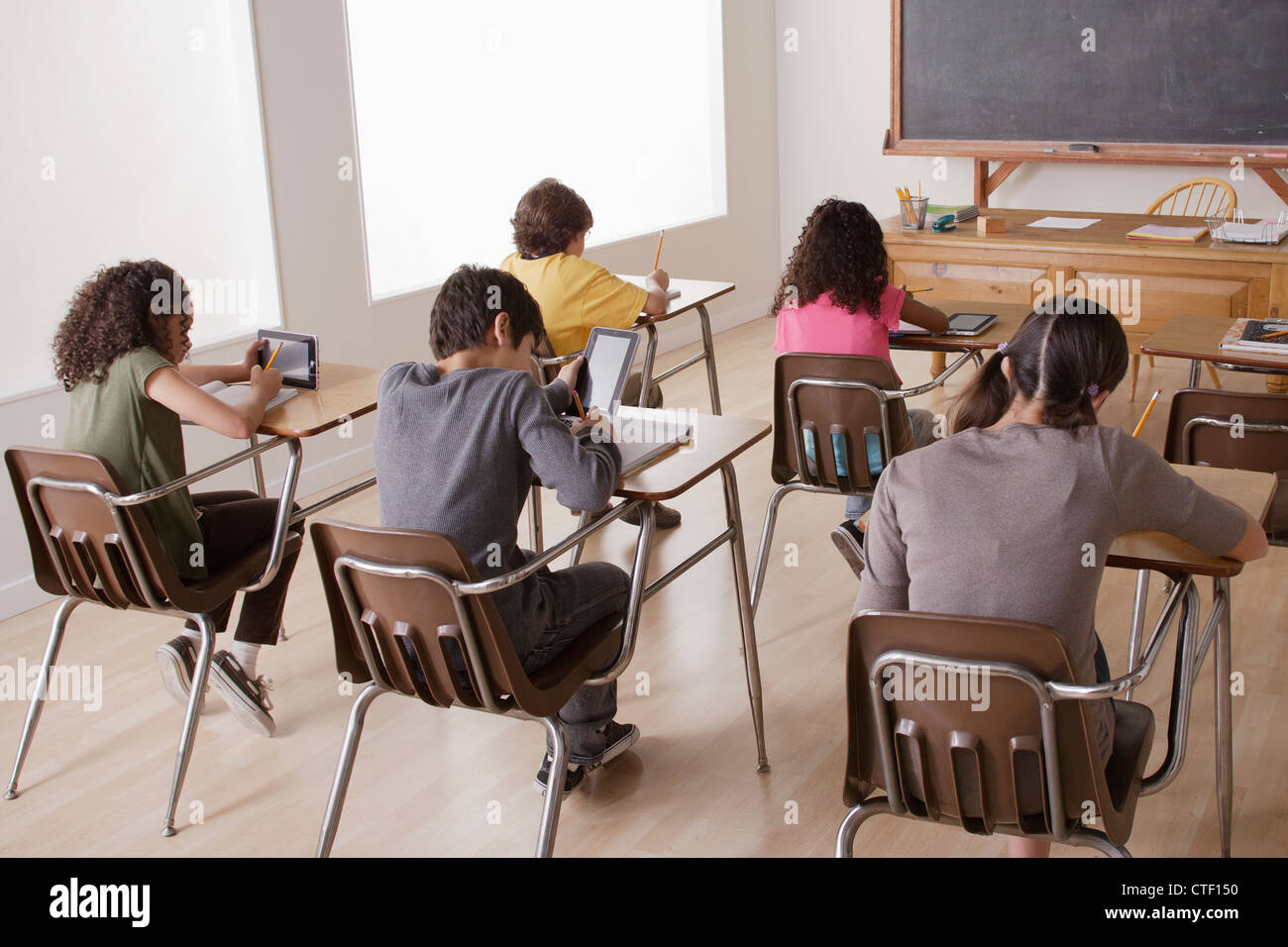 Usa school children classroom hi-res stock photography and images - Alamy