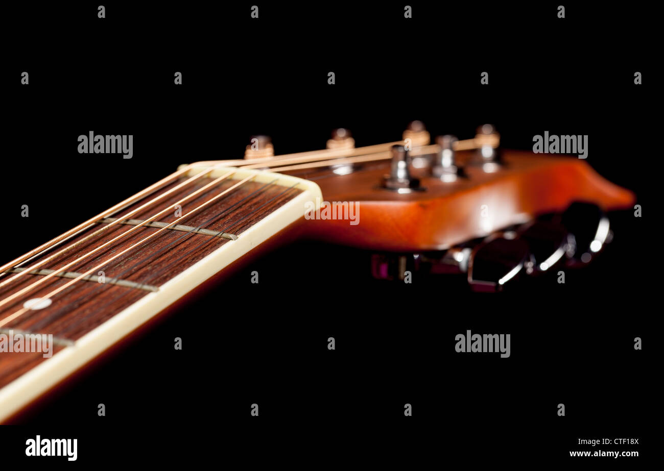 Acoustic guitar fretboard hi-res stock photography and images - Alamy