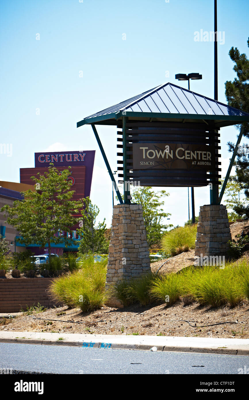 Town Center Sign High Resolution Stock Photography and Images - Alamy