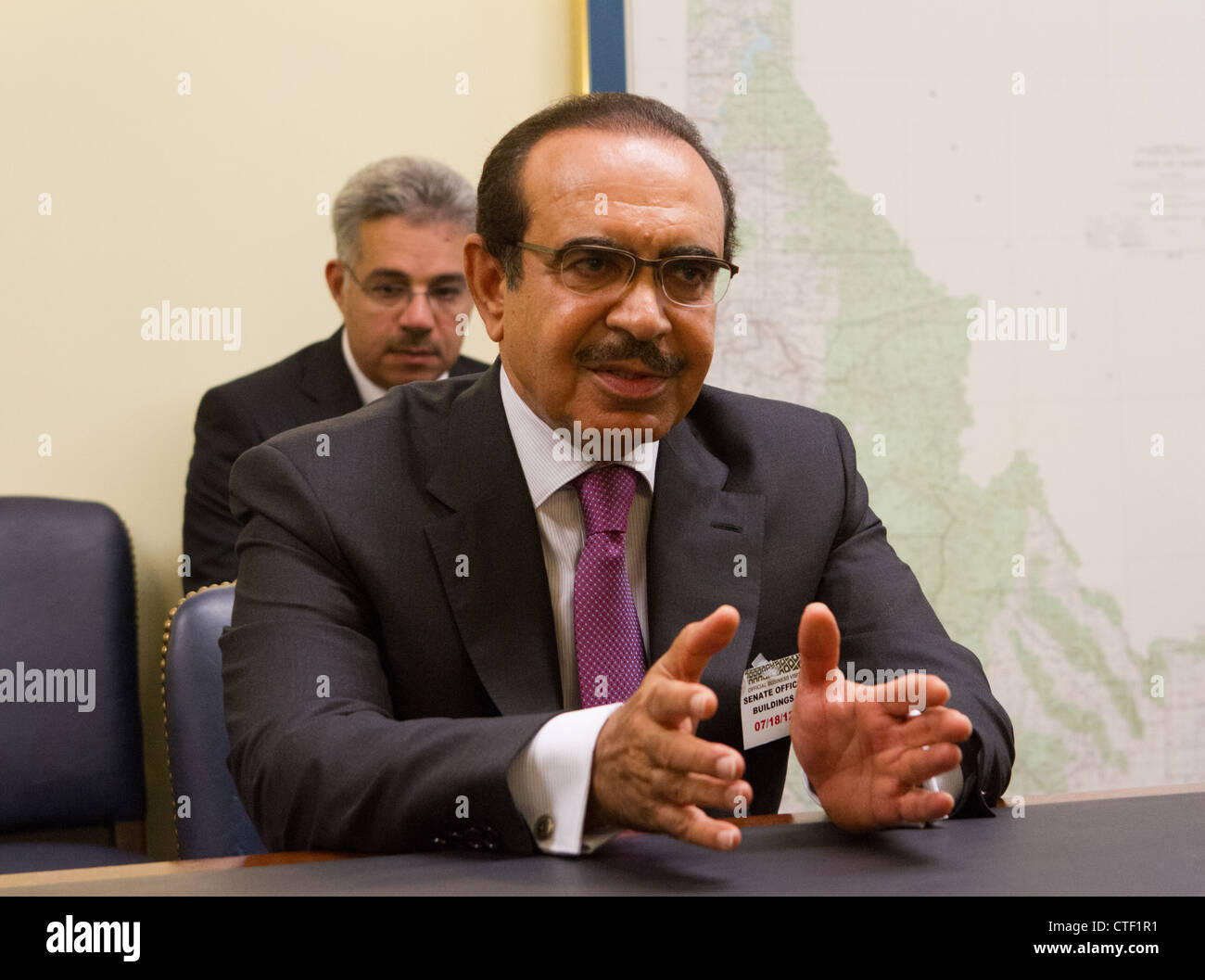 H.E. Lt. General Shaikh Rashed Bin Abdulla Al Khalifa, Bahrain Minister ...