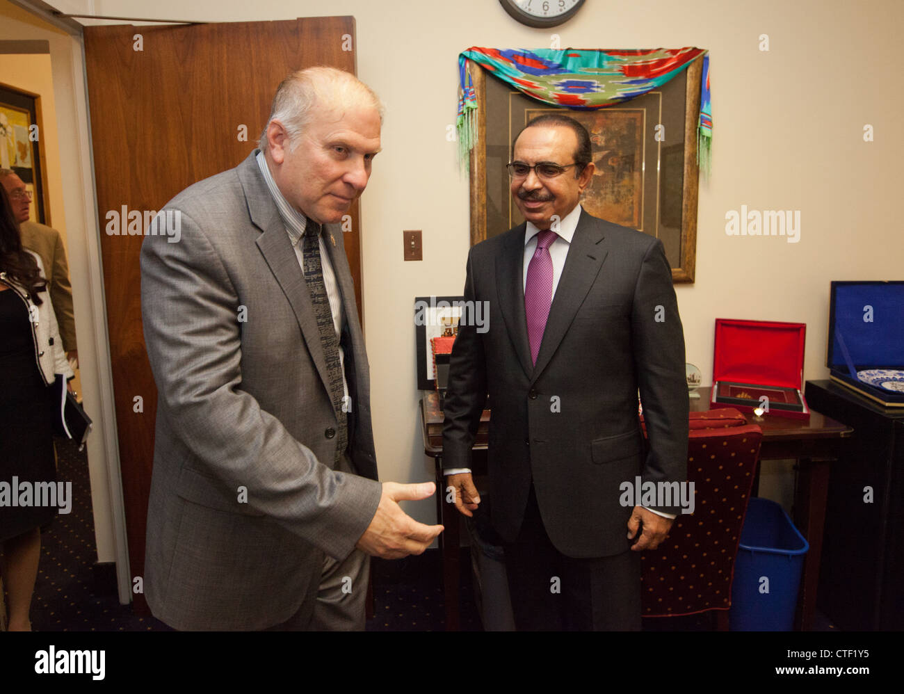 H.E. Lt. General Shaikh Rashed Bin Abdulla Al Khalifa, Bahrain Minister ...