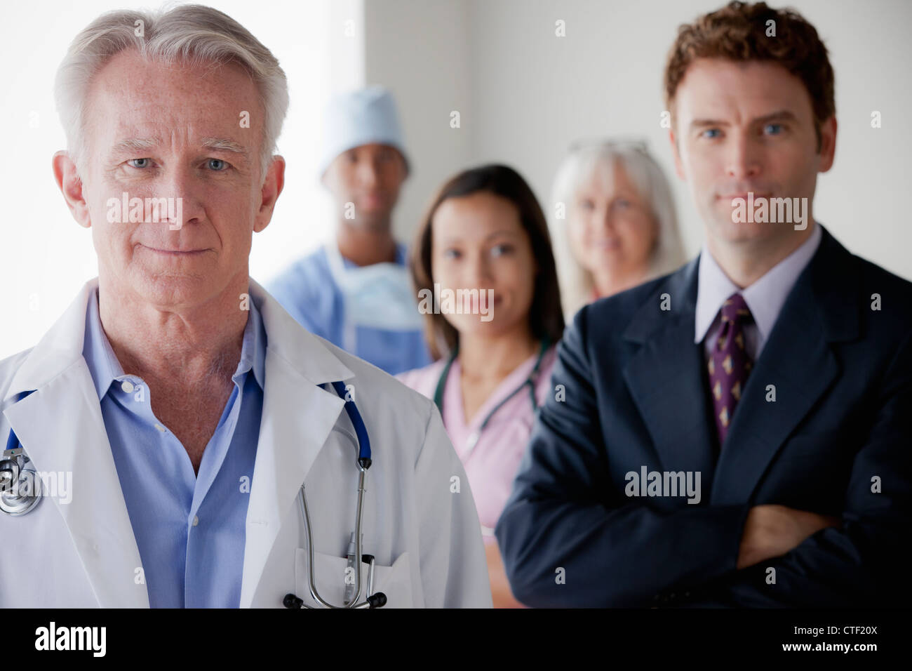 USA, California, Los Angeles, Five doctors Stock Photo - Alamy