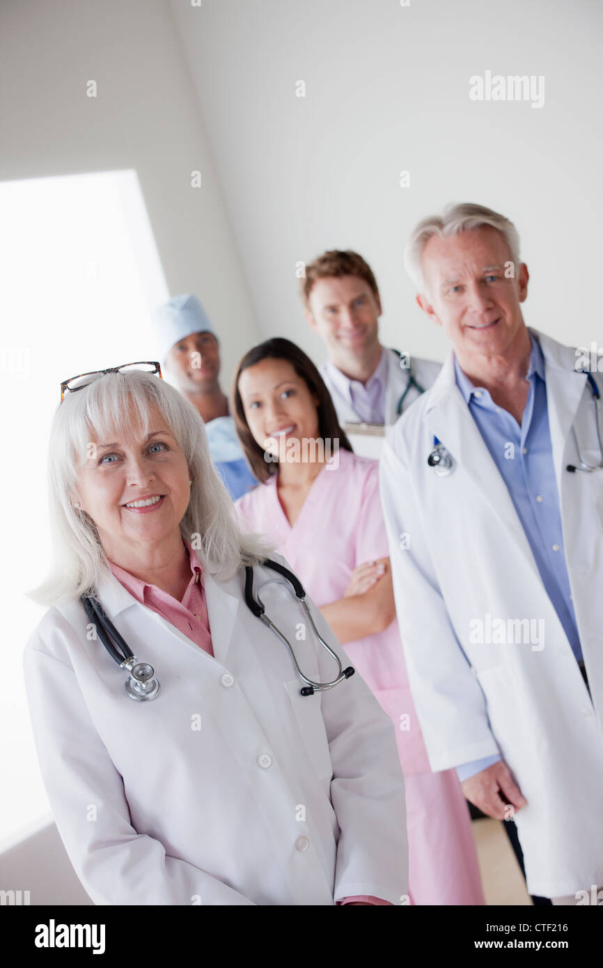 USA, California, Los Angeles, Five doctors Stock Photo - Alamy