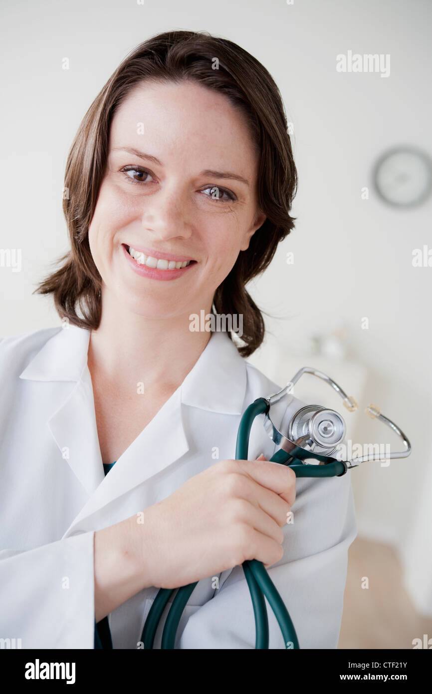 USA, California, Los Angeles, Portrait of female doctor Stock Photo - Alamy