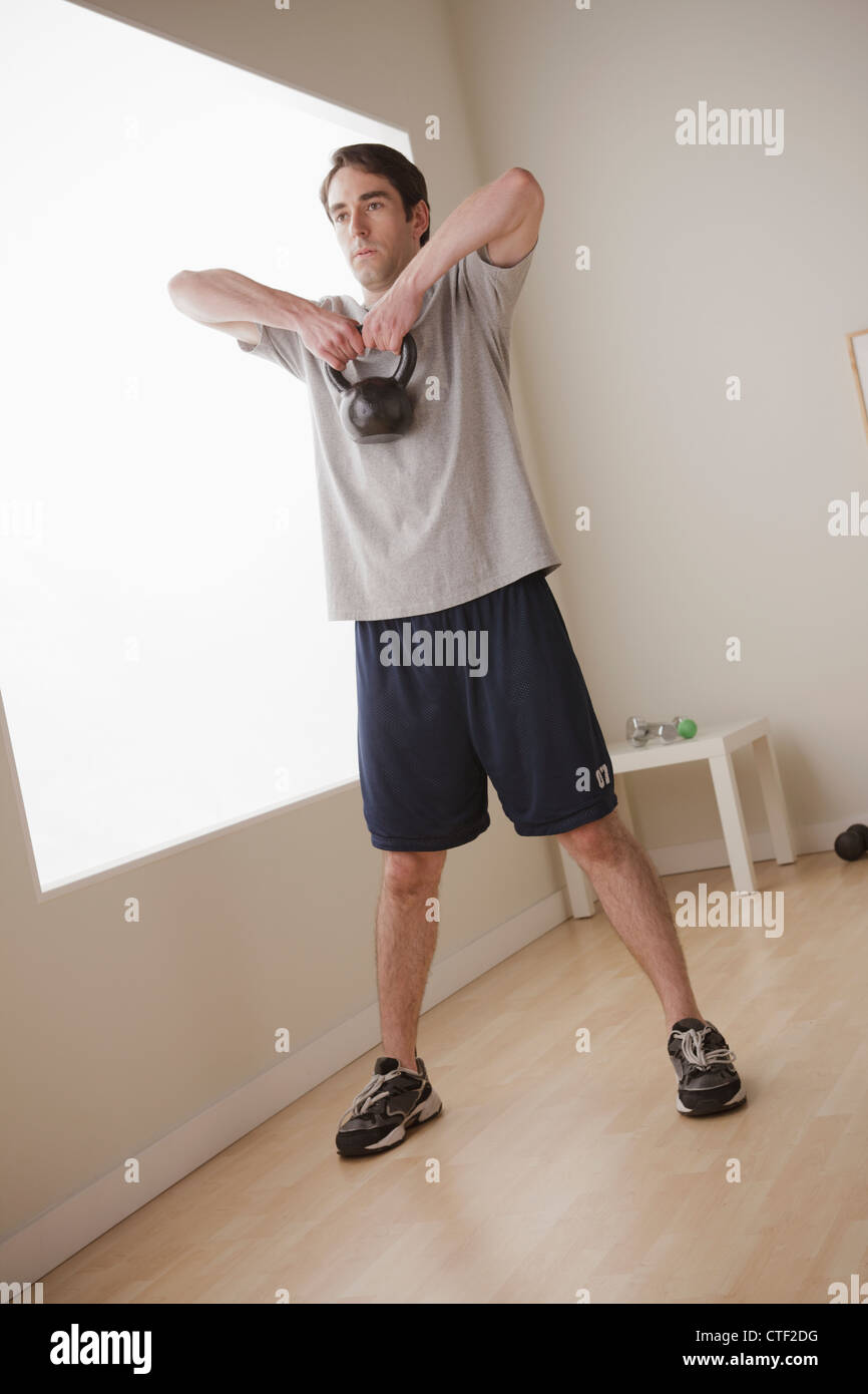 Muscular man full body standing hi-res stock photography and images - Alamy