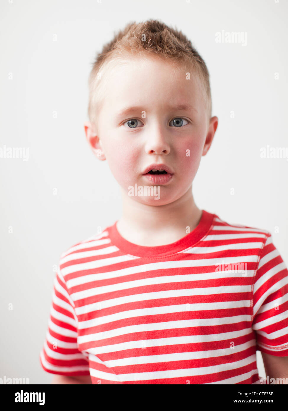 Portrait of disappointed toddler boy (2-3 Stock Photo - Alamy