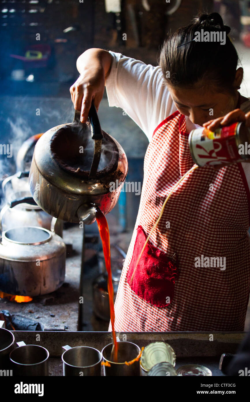 Myanmar Tea High Resolution Stock Photography and Images - Alamy